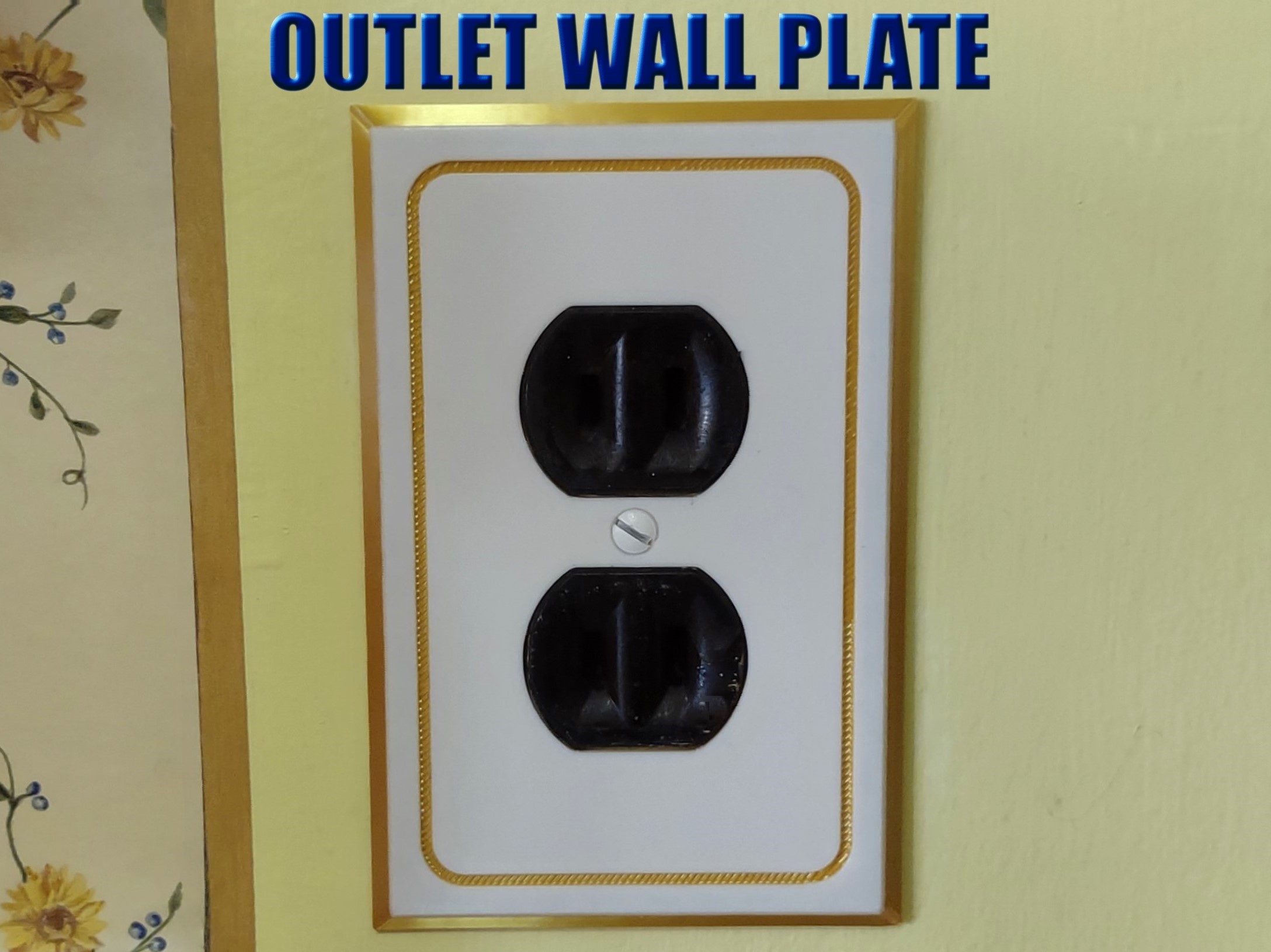 Wallplate, Outlets by JPM Designs | Download free STL model ...