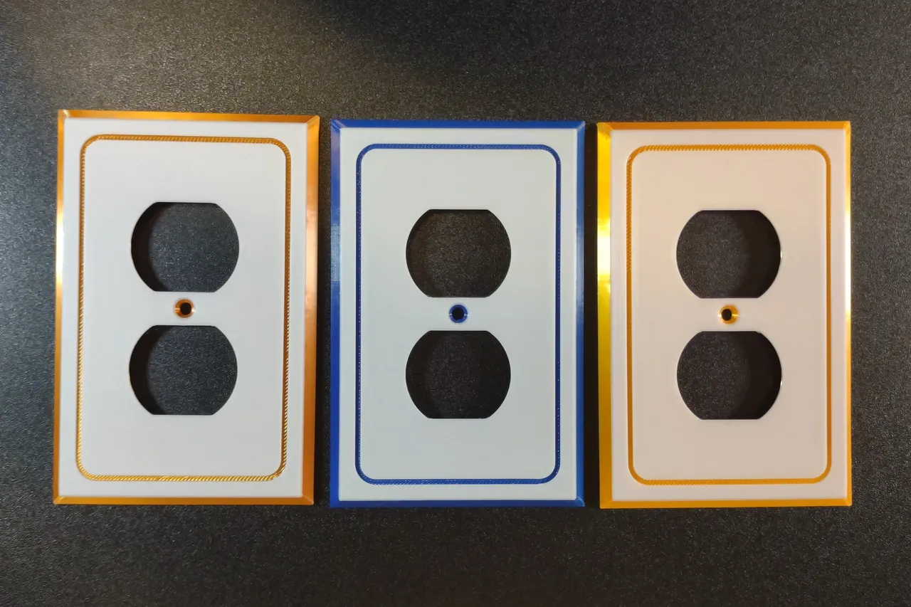 Wallplate, Outlets by JPM Designs | Download free STL model ...