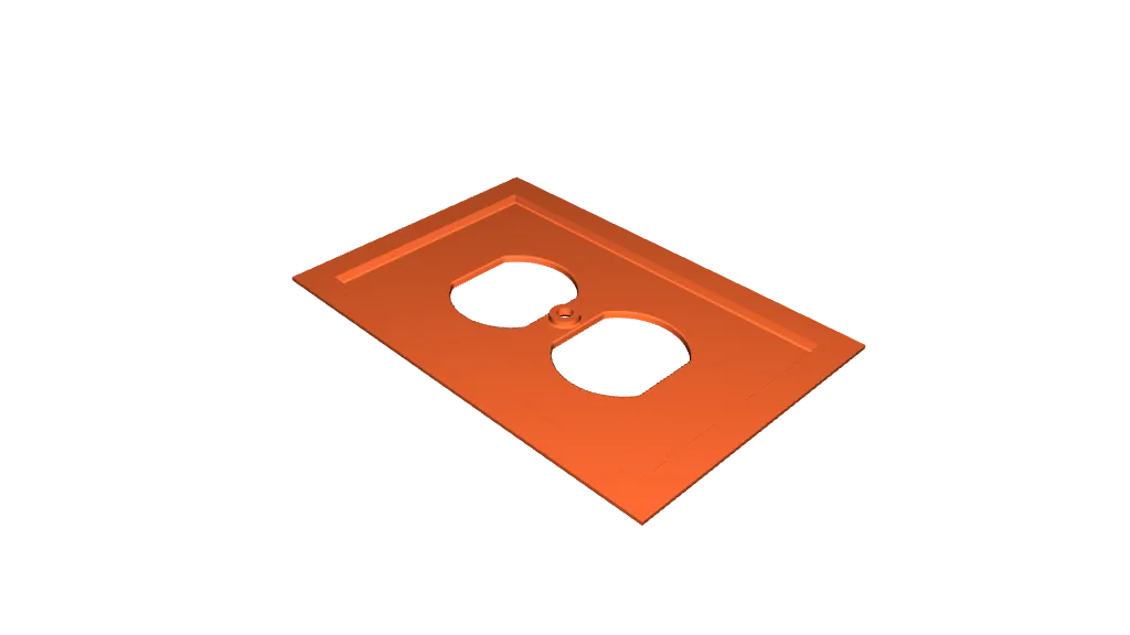 Wallplate, Outlets by JPM Designs | Download free STL model ...