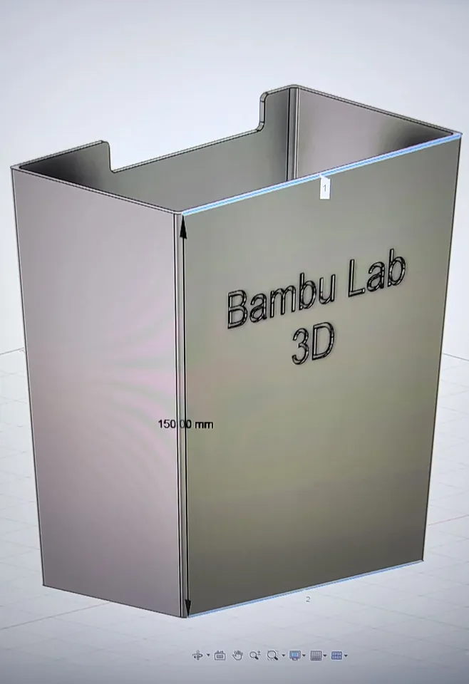 Bambu Lab Trash Can/Purge by Emvi 3D | Download free STL model ...