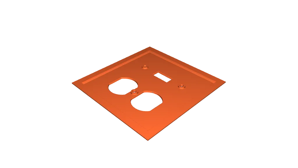 Wallplate, Switch & Outlets by JPM Designs | Download free STL model ...