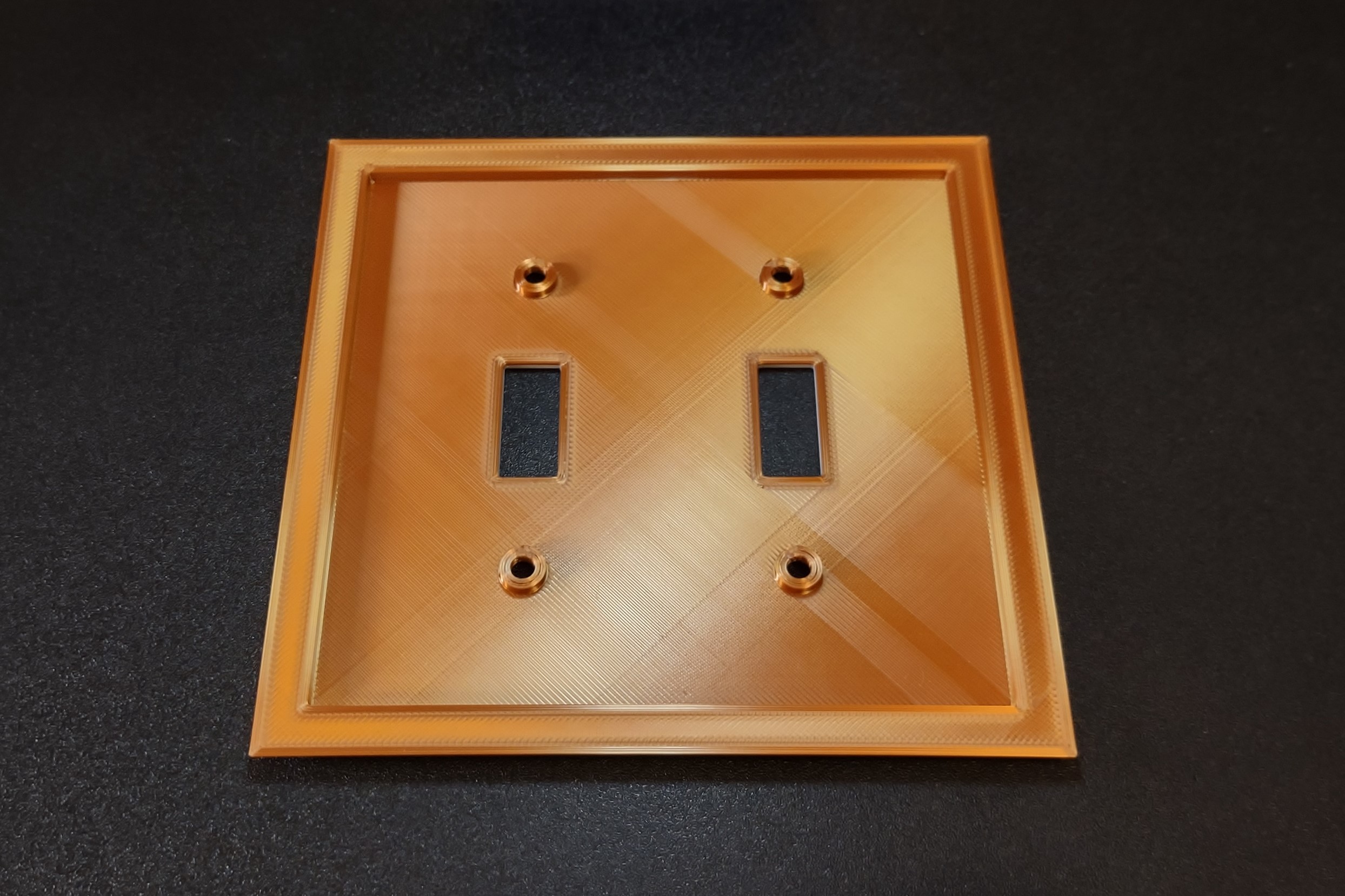 Wallplate, Dual Switch by JPM Designs | Download free STL model ...