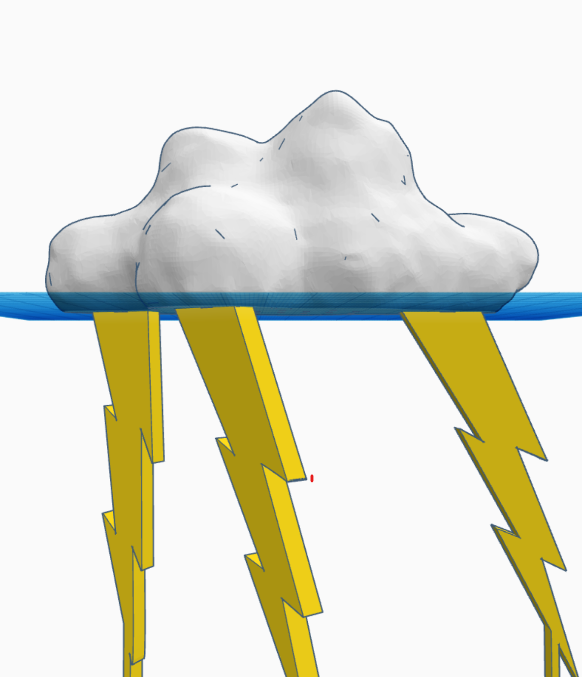 Cloud and Lightning Plant Supports and Waterer by Baughb | Download ...