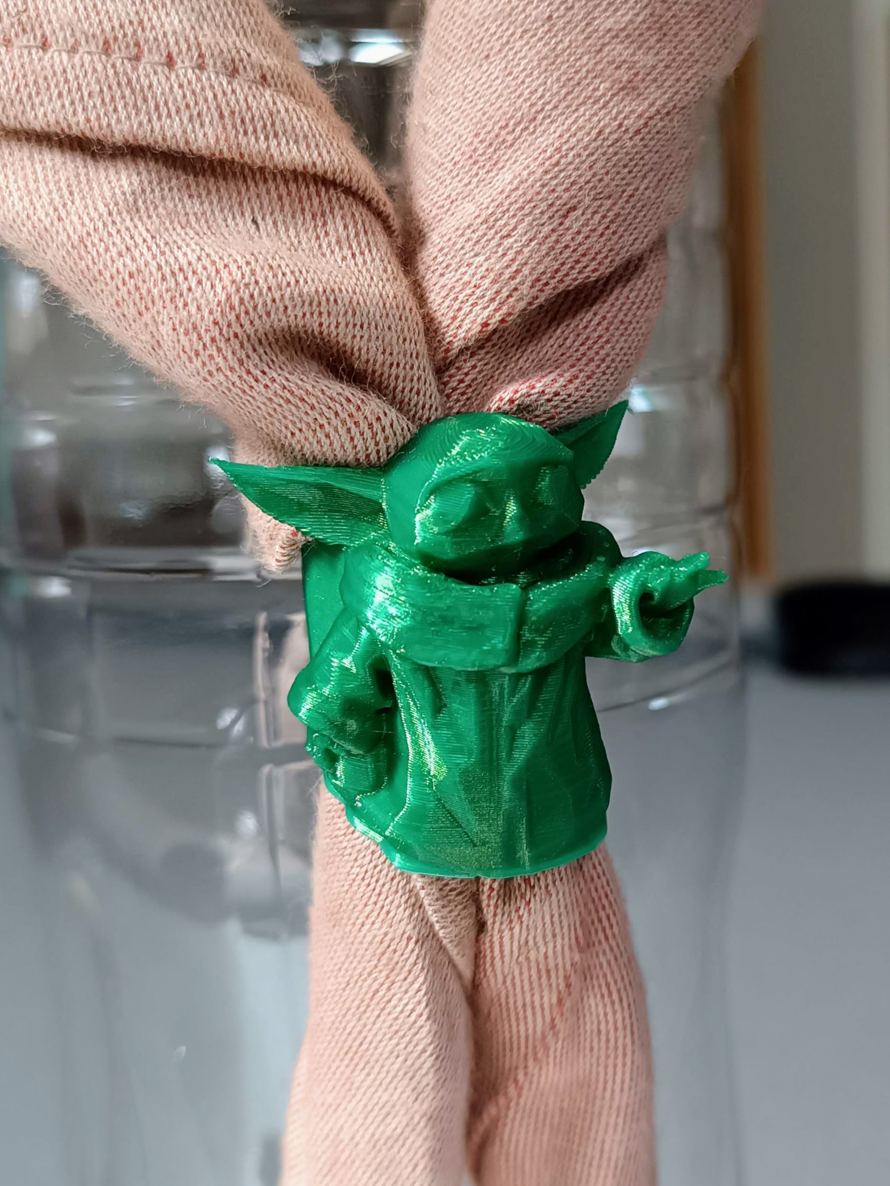 Din Grogu (Baby Yoda) scout woggle por Baloo 3D | Descargar modelo STL ...