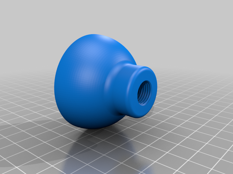 Splitted shift knob - M12/1.25mm by Grrr | Download free STL model ...