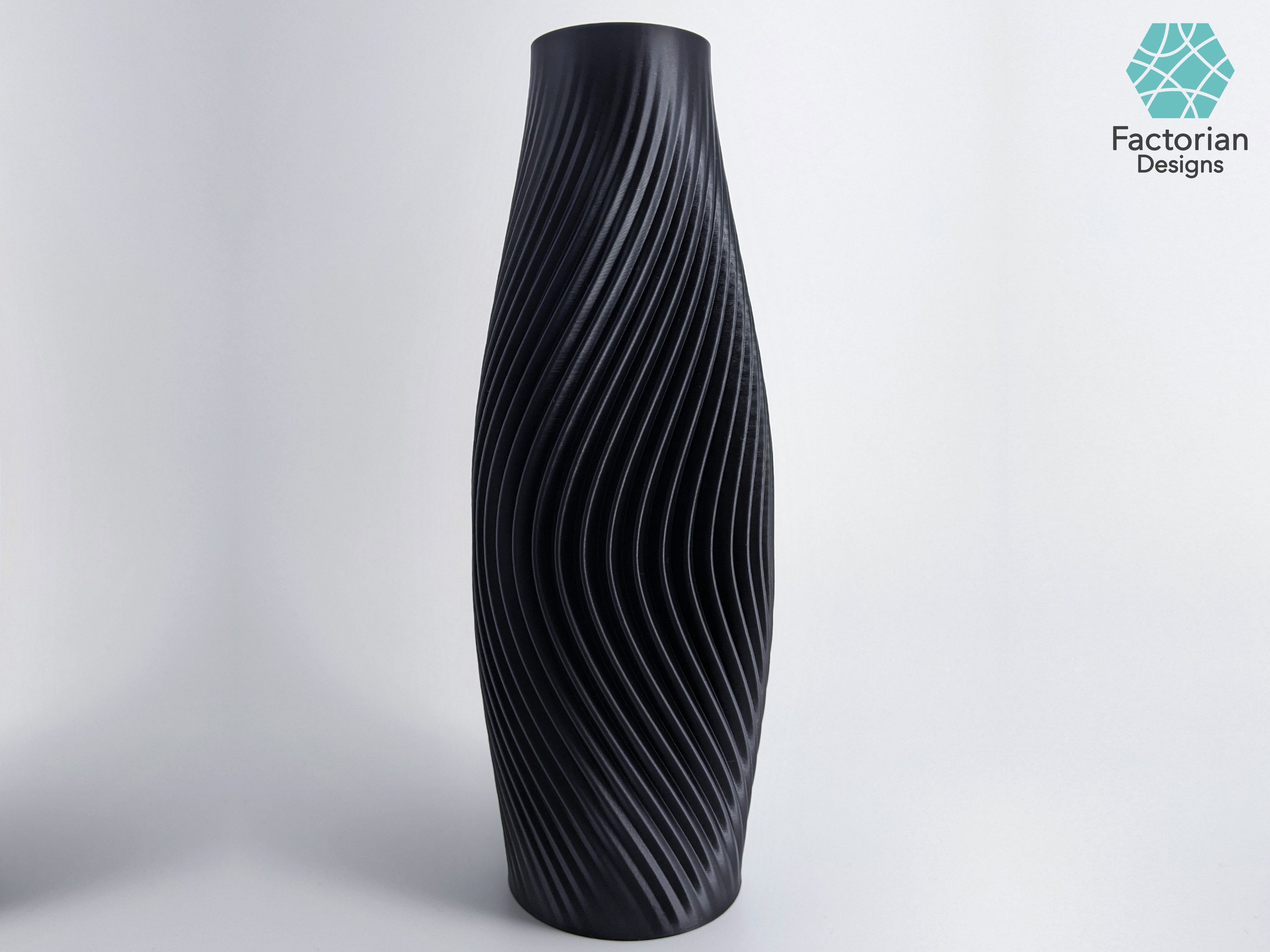 Modern 3D Printed Vase "Volute" - Elegant Home Decor | STL File by ...