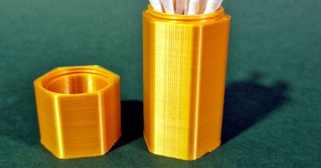 Honeycomb Q-tip - travel box by ClarasLittleArtworks | Download free ...