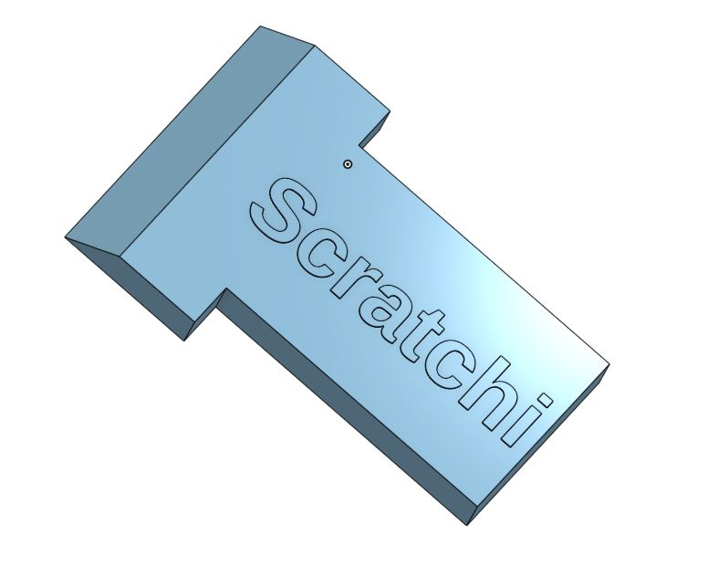 Scratchi scratcher to remove 3D parts by Schraub | Download free STL ...