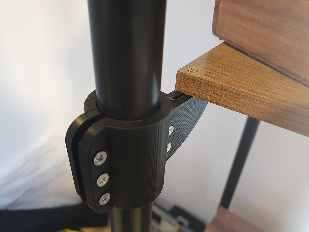 Tube Shelf Support by R3Design | Download free STL model | Printables.com