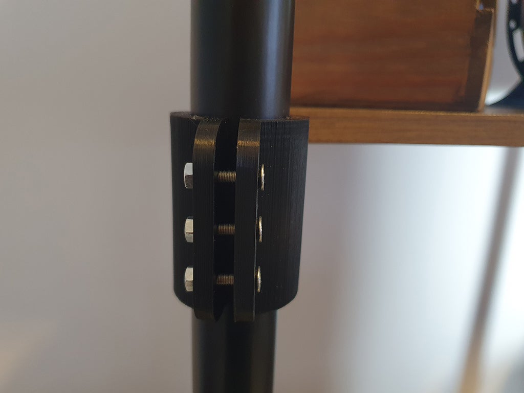 Tube Shelf Support by R3Design | Download free STL model | Printables.com