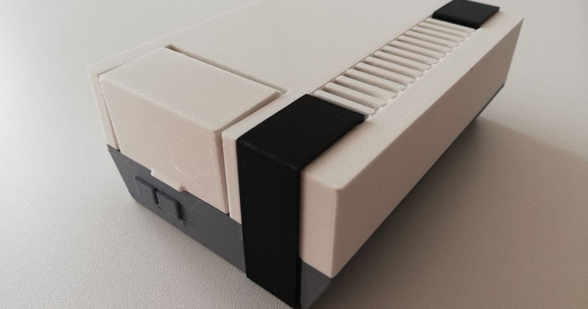Raspberry Pi 4 NES case by mumu | Download free STL model | Printables.com