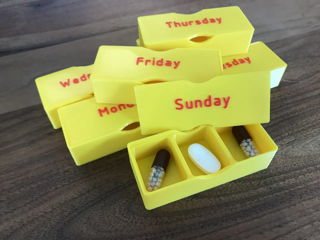 Pill Box by Chileo | Download free STL model | Printables.com