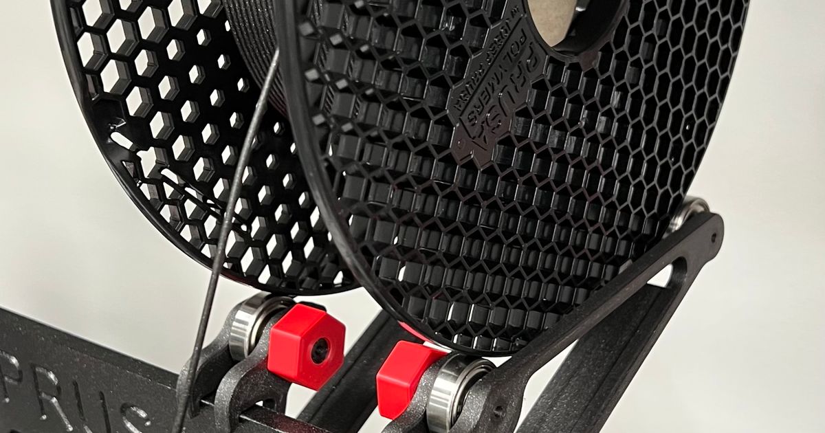 Minimalistic spool roller for Prusa MK4 / MK3S by Micke | Download free ...