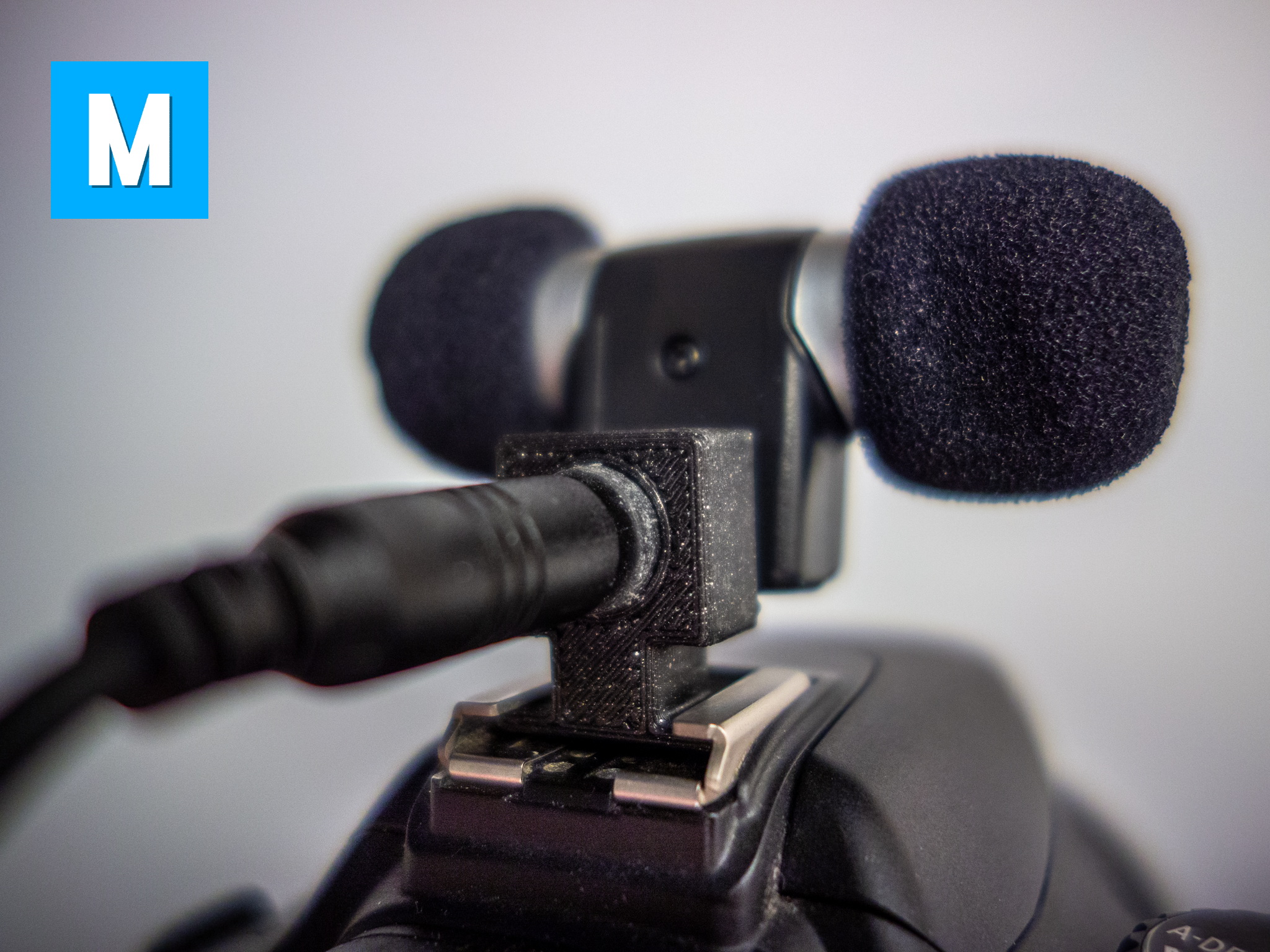 Microphone Mount by LabMike3D | Download free STL model | Printables.com