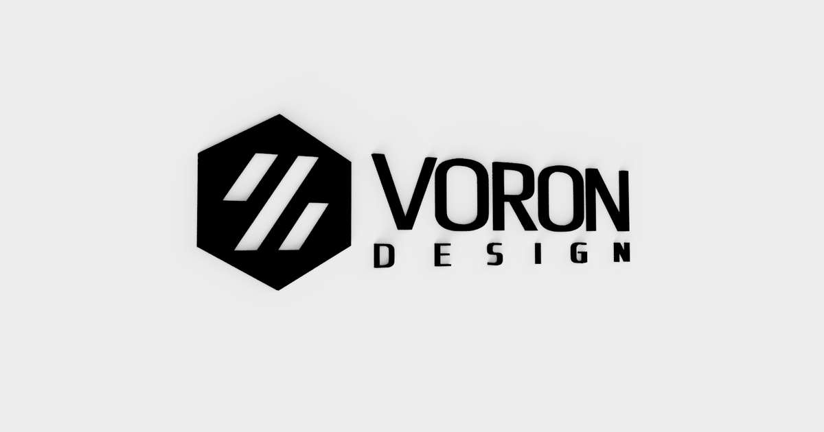 VORON Design | Wall Art, Wall Sign. Logo by VAROE | Download free STL ...