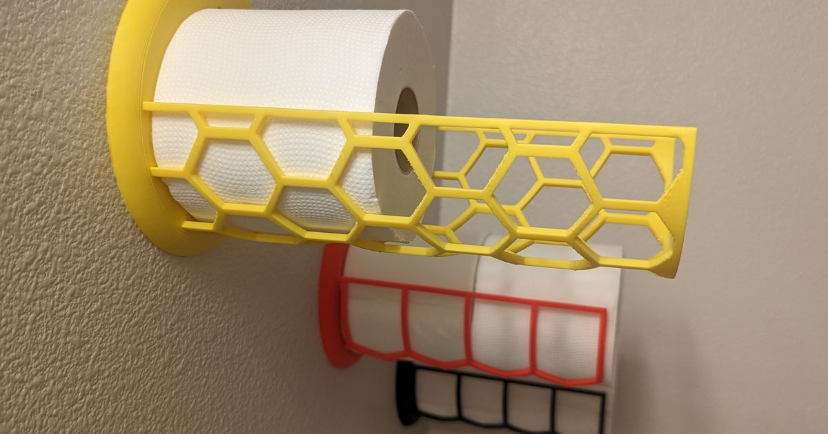 Spare Toilet Paper Holder by PeopleWantPrints | Download free STL model ...