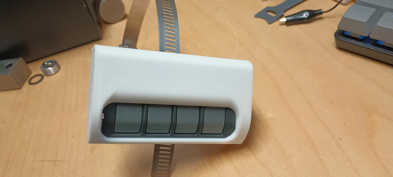 Garage Door Remote Opener Cover by zerocool | Download free STL model ...