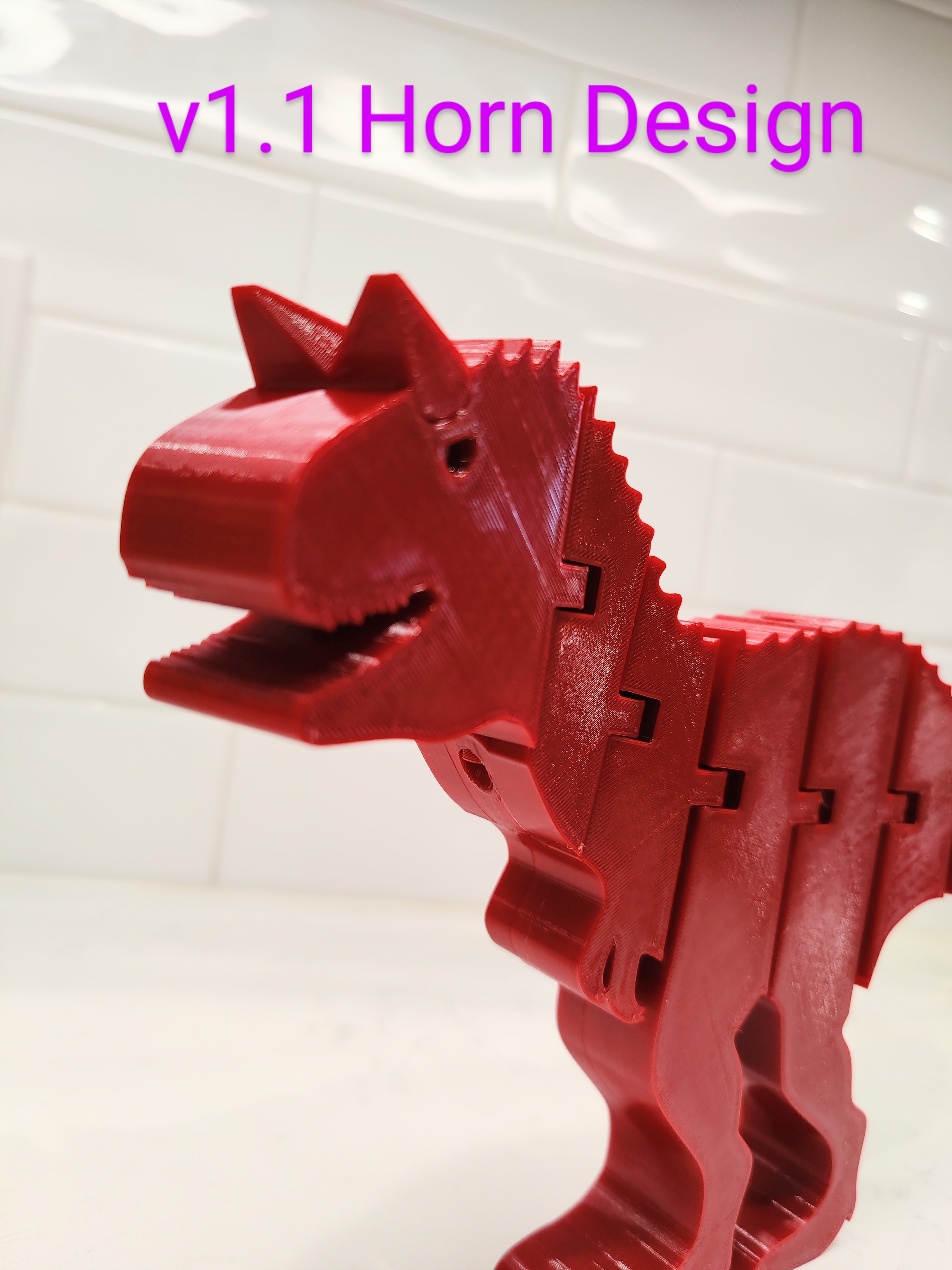 Jumbo Flexi Carnotaurus by alobal | Download free STL model ...