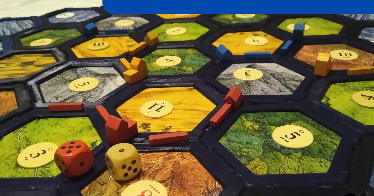 Catan Tile Mount by Devise3D | Printables Store