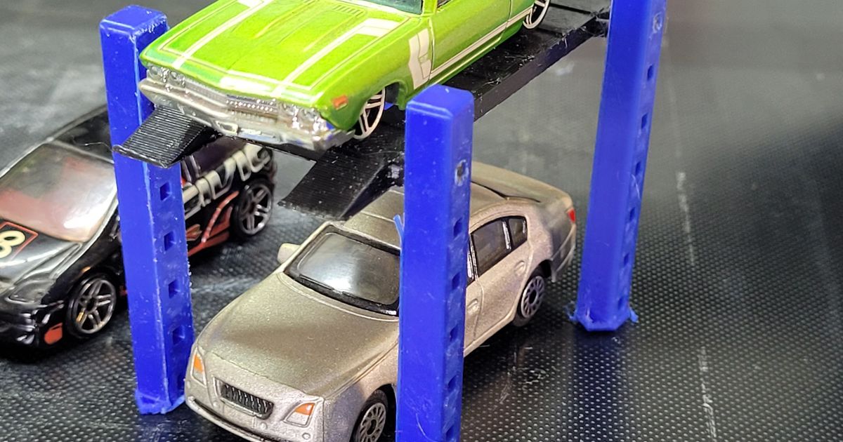 GXS model car holder ramp ( hot wheels and model car scales) by GXS ...