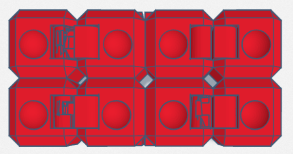 infinity cube with confutable finger spots by 3d kids | Download free ...