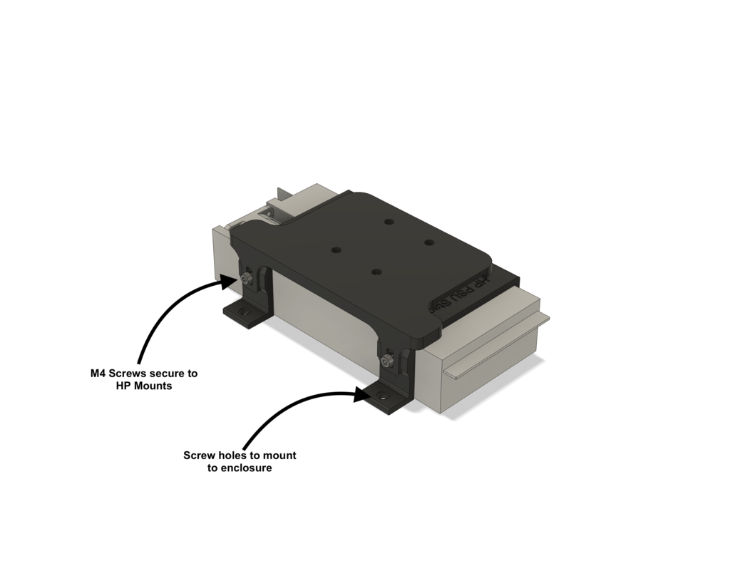 Genius - 4 Port Long Range Receiver - HP PSU Mount by Derik Whittaker | Download free STL model ...