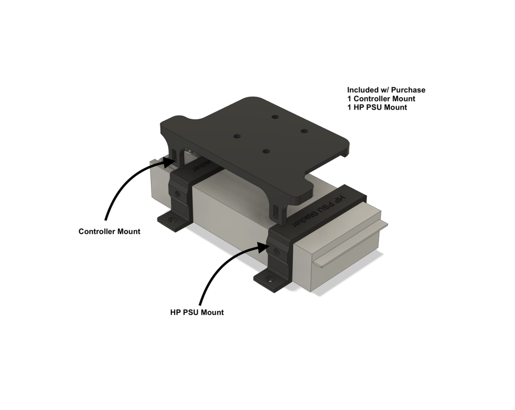 Genius - 4 Port Long Range Receiver - HP PSU Mount by Derik Whittaker | Download free STL model ...