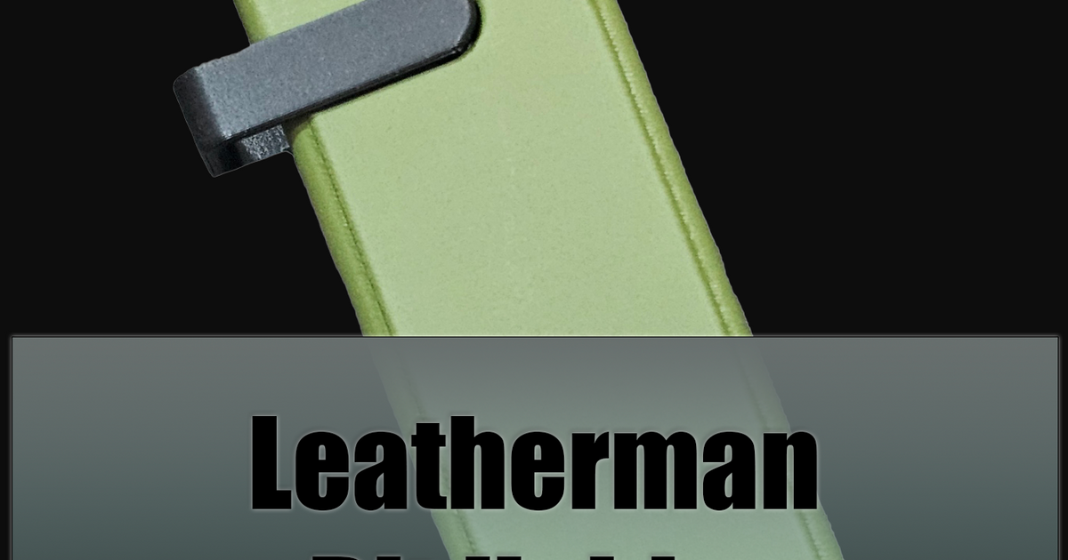 Leatherman Bit Case by Gareth Perrault | Download free STL model ...