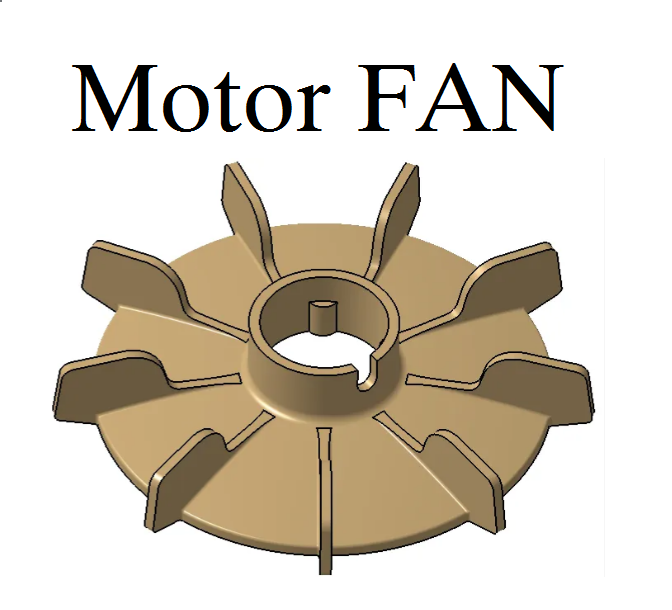 Motor fan (for repair) by Wise_Man | Download free STL model ...