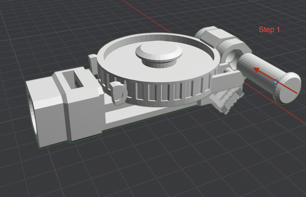 Magnetic Stick on PDC Assembly by DradisPrints | Download free STL ...