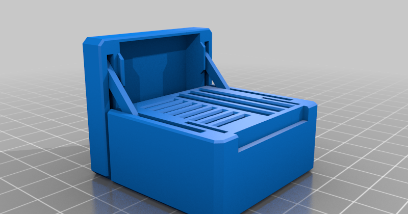 Micro SD Card Box by J546 | Download free STL model | Printables.com