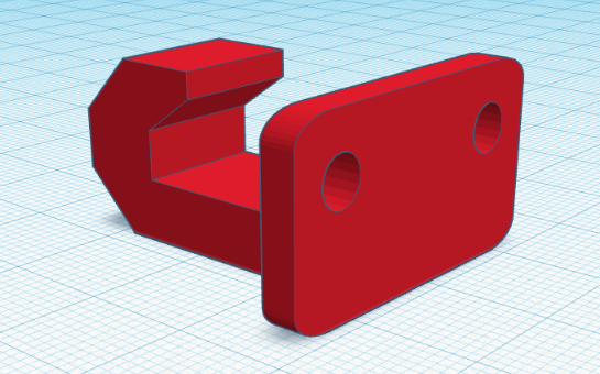 Basic hook for under cabinets/ceilings by Cora Labs | Download free STL ...