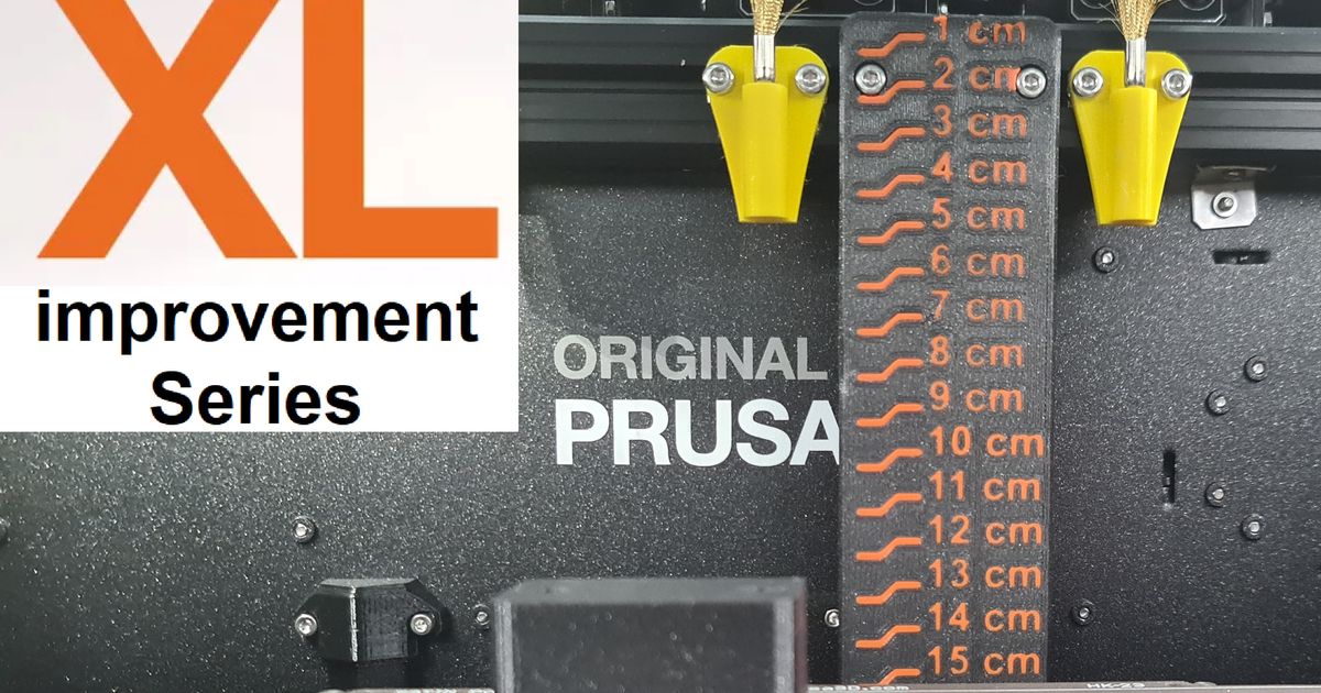Prusa XL series: Print height Ruler (Multicolor) by Surfalex2000 ...