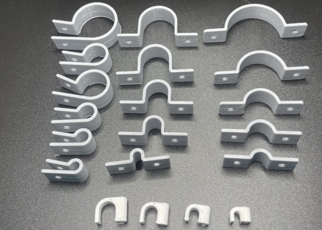 Cable Clamps Clips by MrViddy | Download free STL model | Printables.com