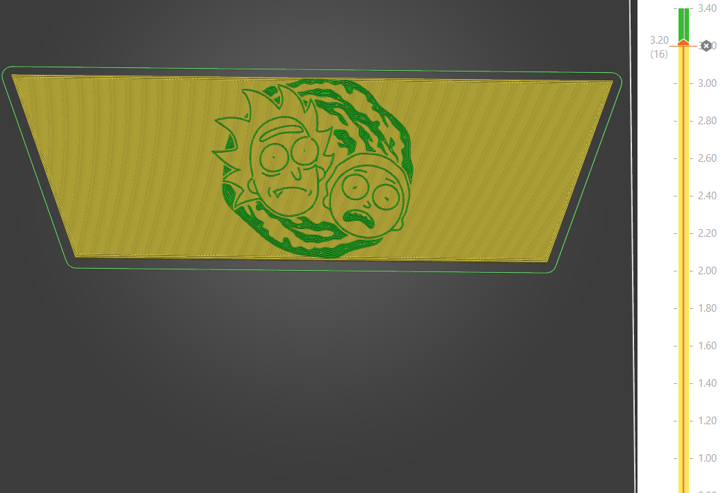 Sloffies Strap Rickandmorty Logo by Erinc Celik | Download free STL ...