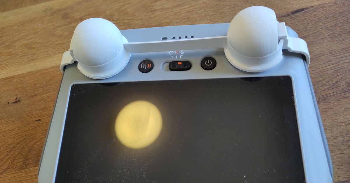 DJI Smart Controller - Remote RC - Stick Protector - fusion360 ...