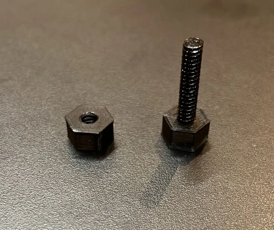 M6 Nut and Bolt by Abdallah Yassin | Download free STL model ...