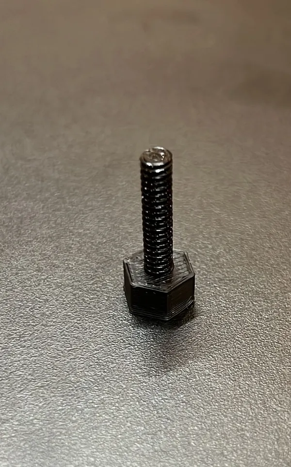 M6 Nut and Bolt by Abdallah Yassin | Download free STL model ...