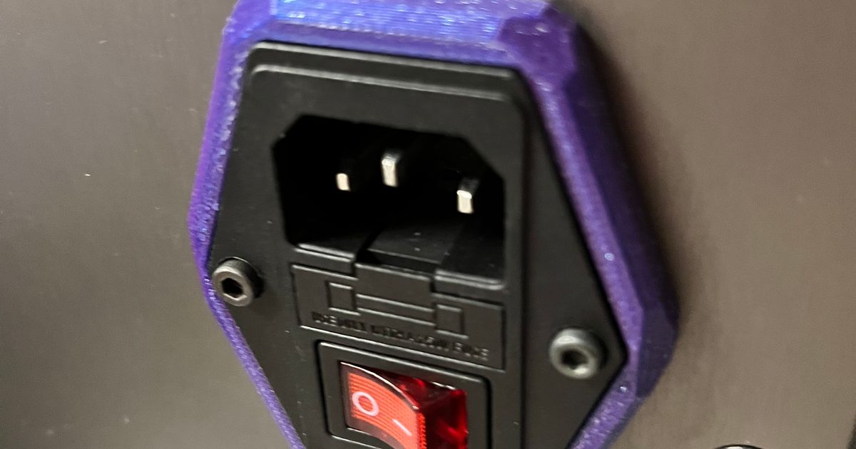 Power socket housing by DJ_Designs | Download free STL model ...