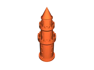Tower Statue by Mkac | Download free STL model | Printables.com