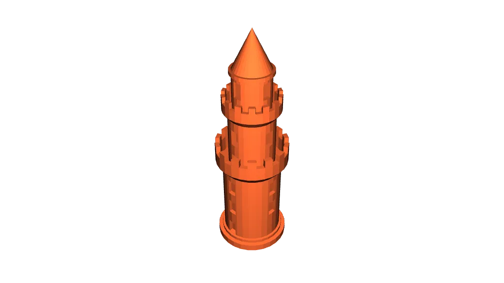 Tower Statue by Mkac | Download free STL model | Printables.com