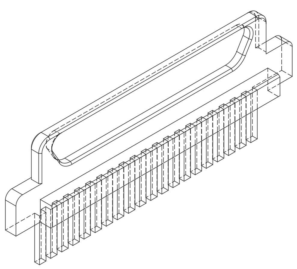 20-well Gel Electrophoresis Comb by nvonniessen | Download free STL ...