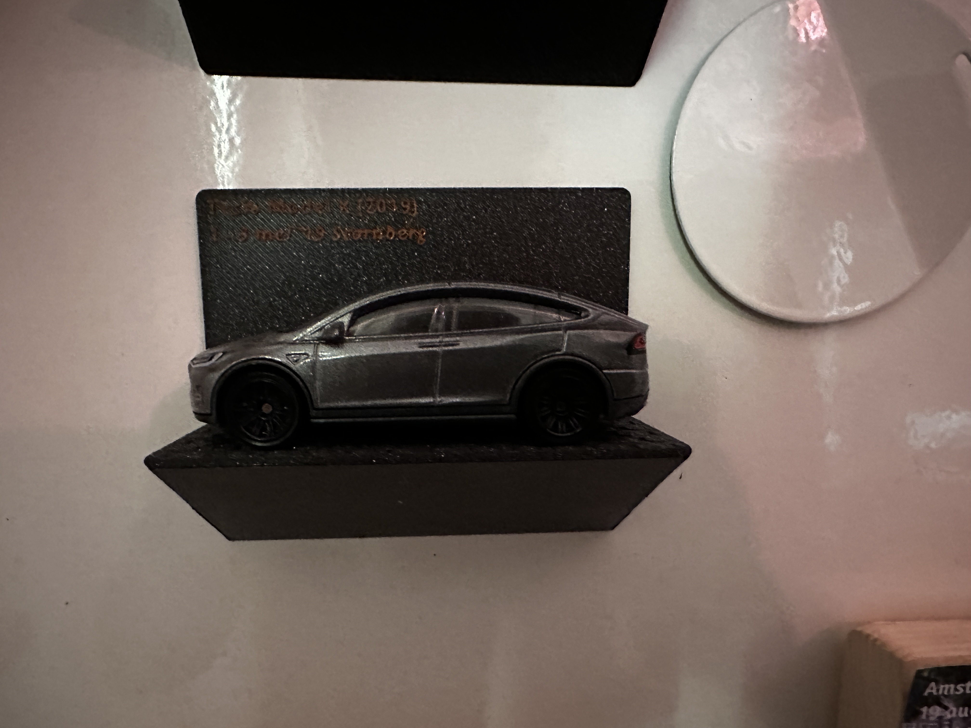 Hot Wheels magnetic holder whiteboard or fridge with sign by RutgerM ...