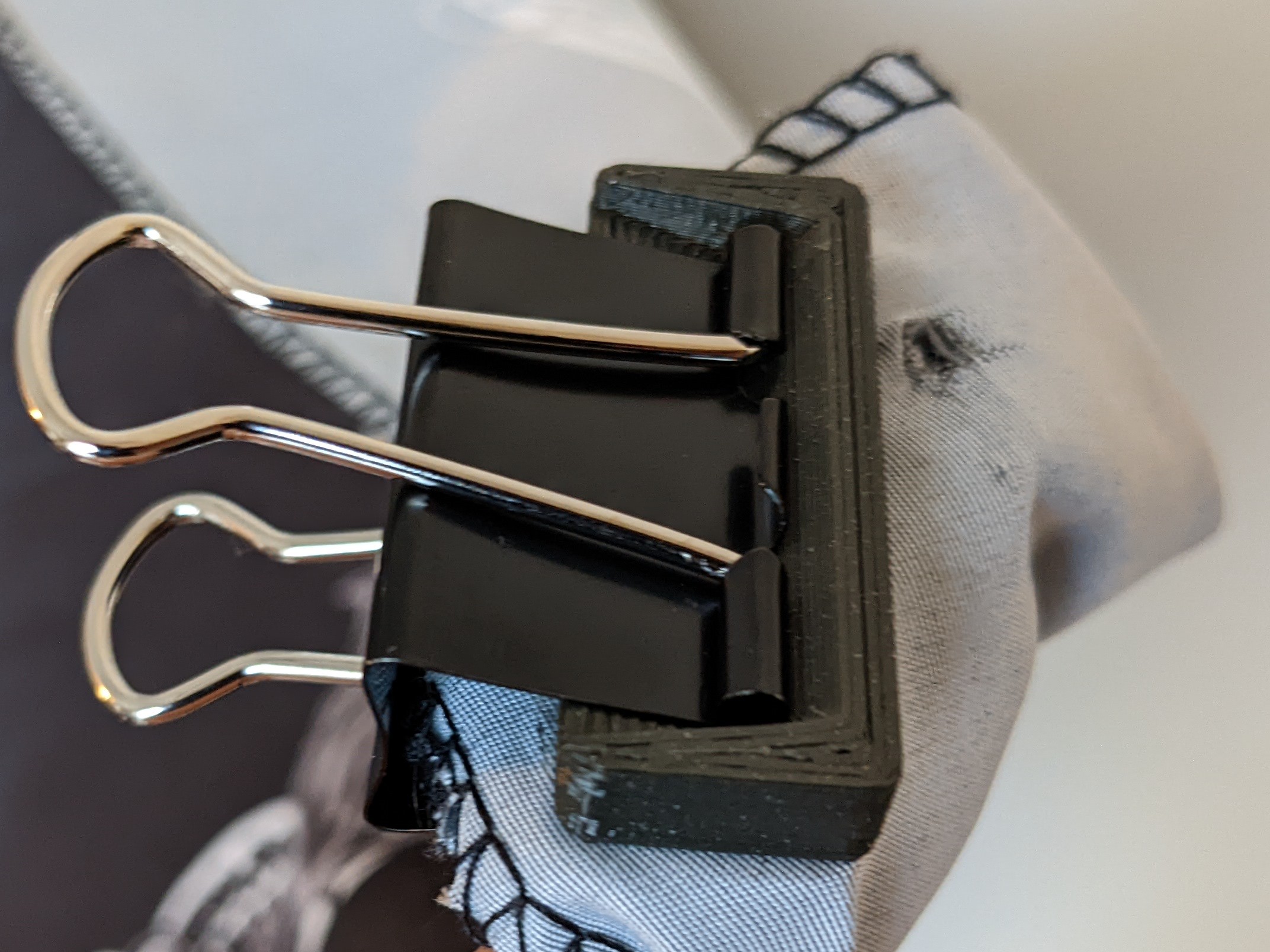 Binder Clip Tapestry Clamp Shim by Stephen Smith | Download free STL ...