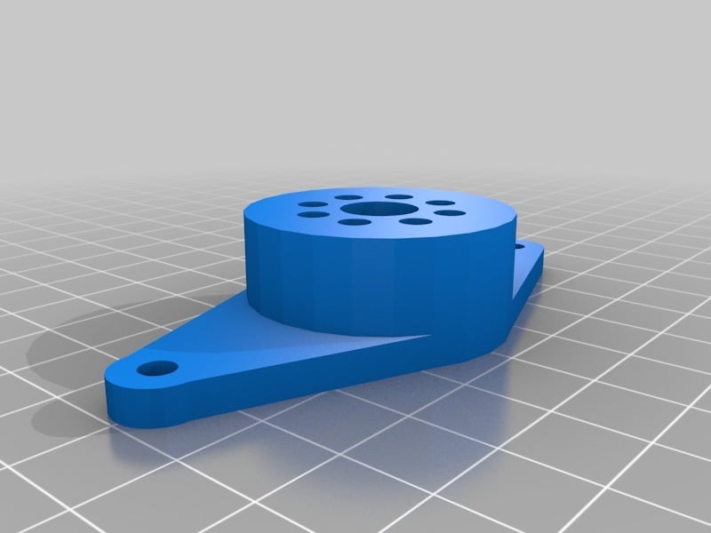 octal base tube socket by Dave Borghuis | Download free STL model ...