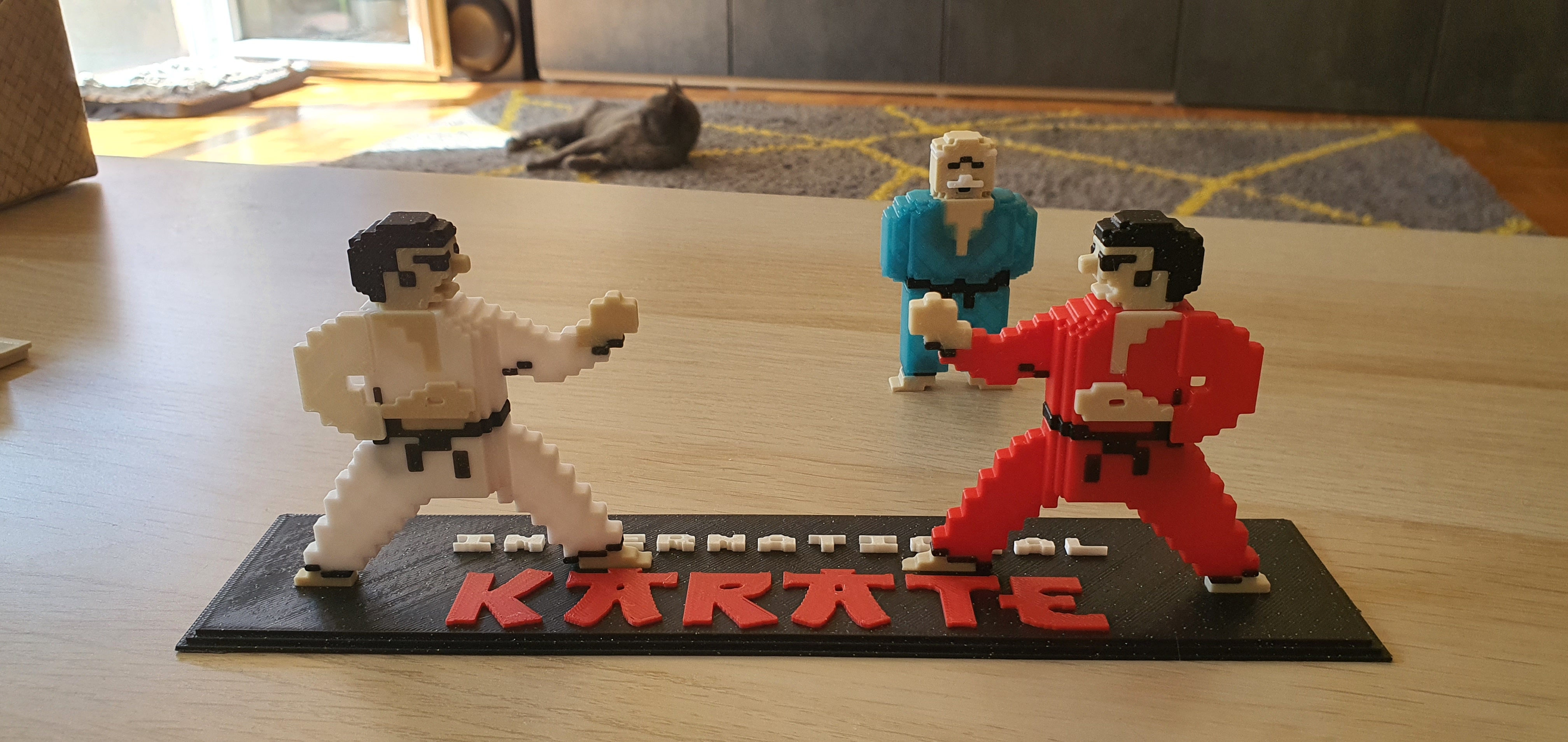 BambuLab AMS remix of International Karate figures by Dester | Download ...