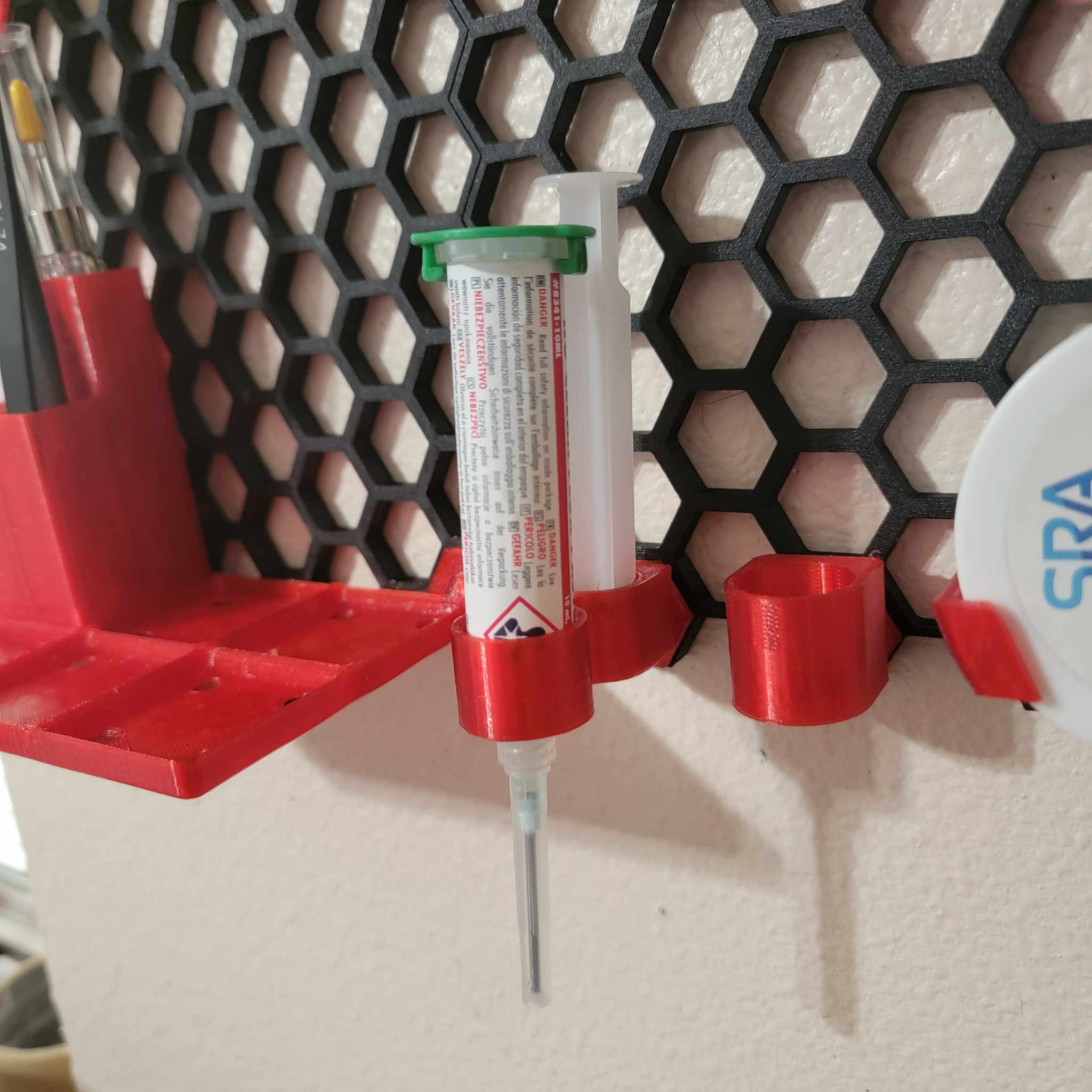 MG Flux Holder for Honeycomb Storage Wall by Knyte Tech | Download free ...