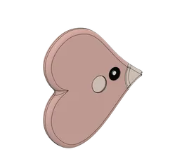 Luvdisc necklace/key chain (Pokemon) by Richard | Download free STL ...