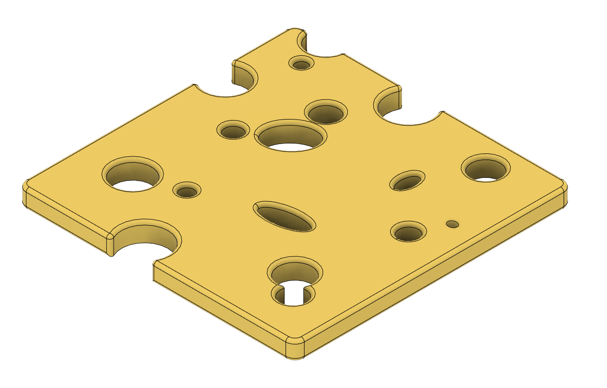 Cheese Coaster by Tyler Nielsen | Download free STL model | Printables.com