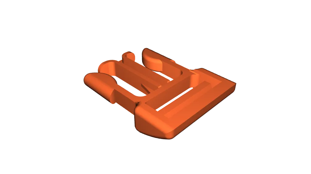 Backpack buckle by Alfonz | Download free STL model | Printables.com